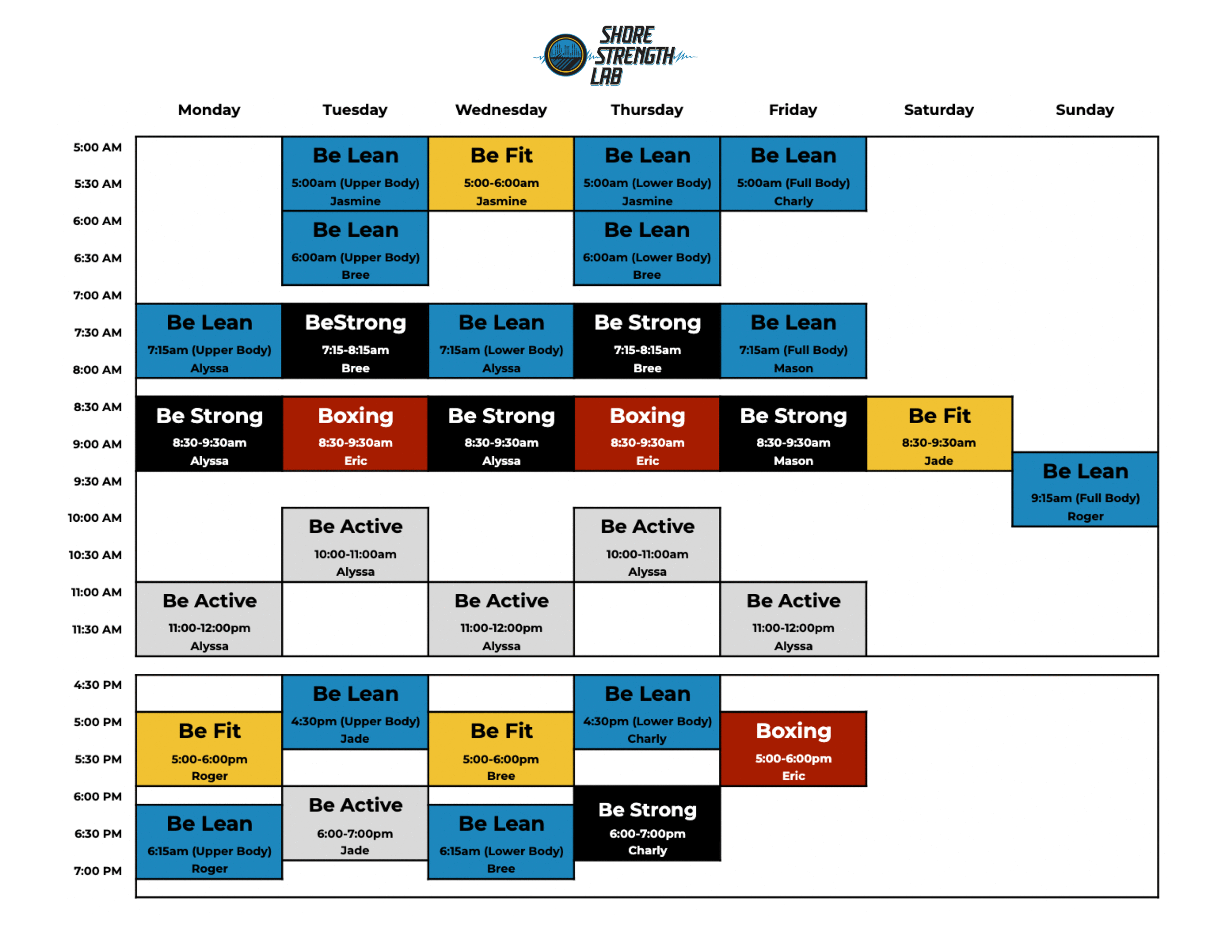 Shore Strength Lab - Come in for a Personalized Workout! | SSL - Group ...